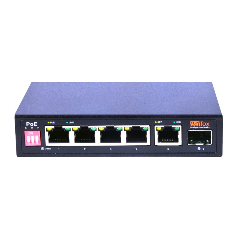 Netfox 8 Port Giga POE Switch+2Giga SFP POE Switch – netfox